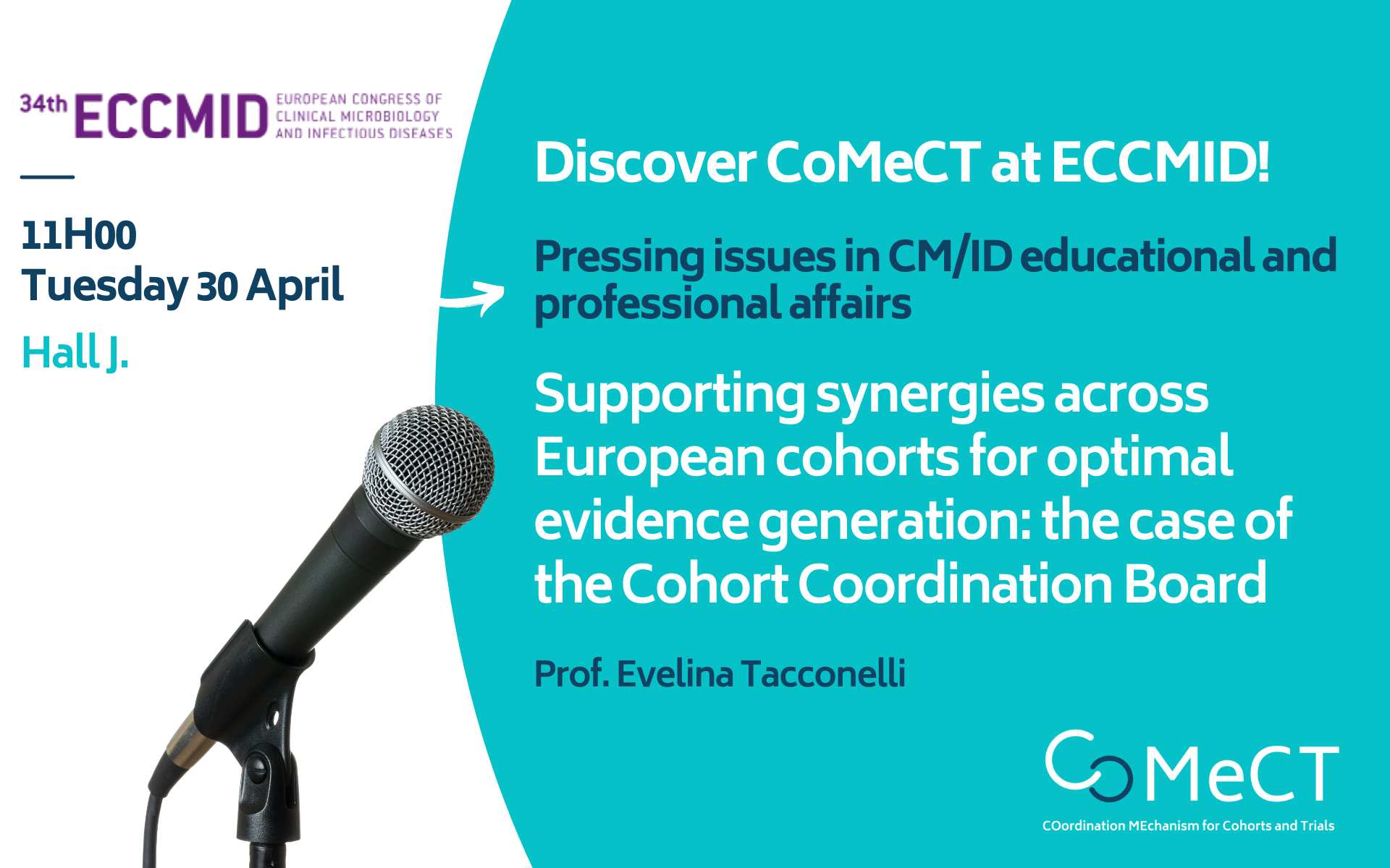 Discover the Cohort Coordination Board (CCB) at ECCMID | CoMeCT